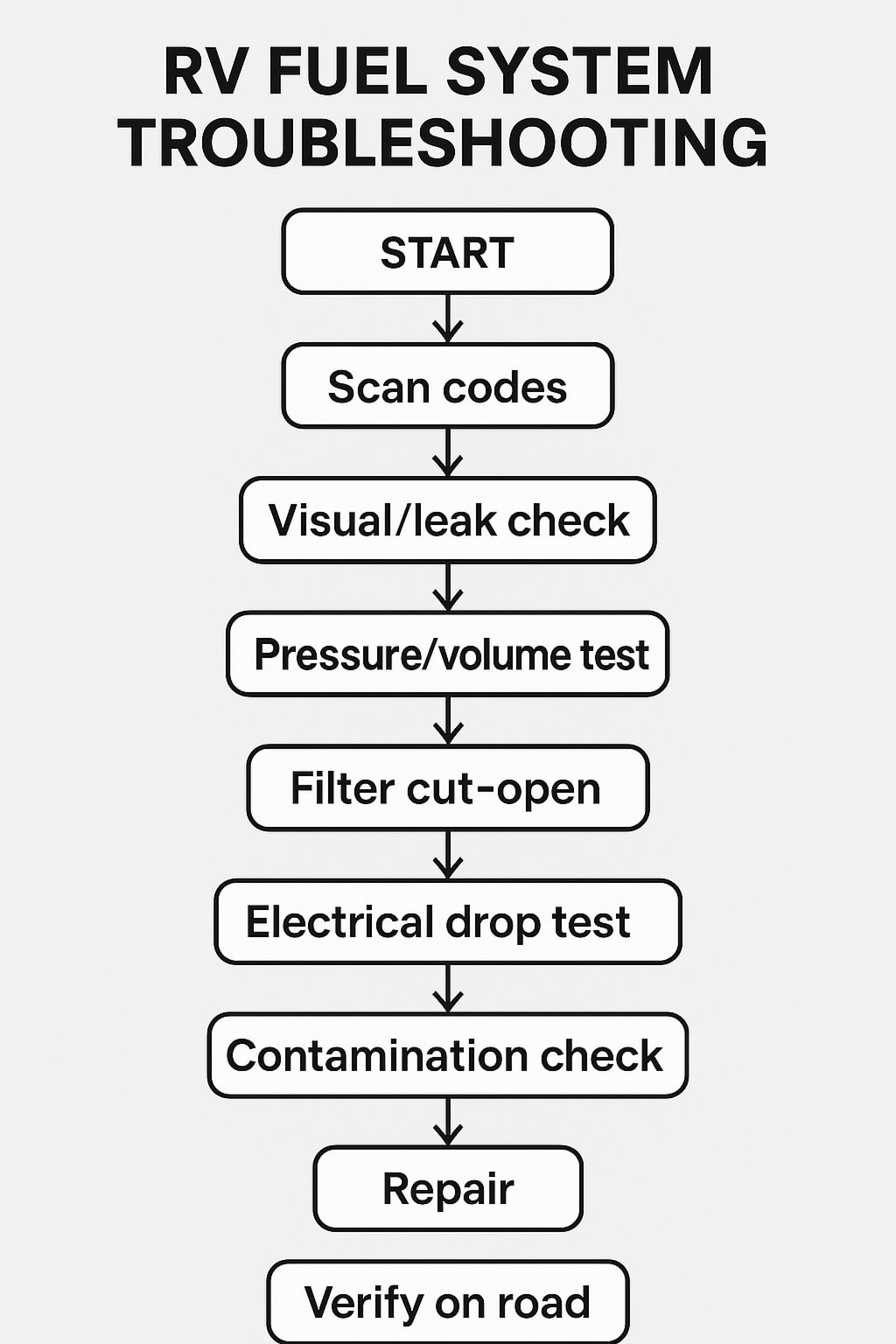 RV Fuel System Troubleshooting | Pumps, Filters & MPG Fixes